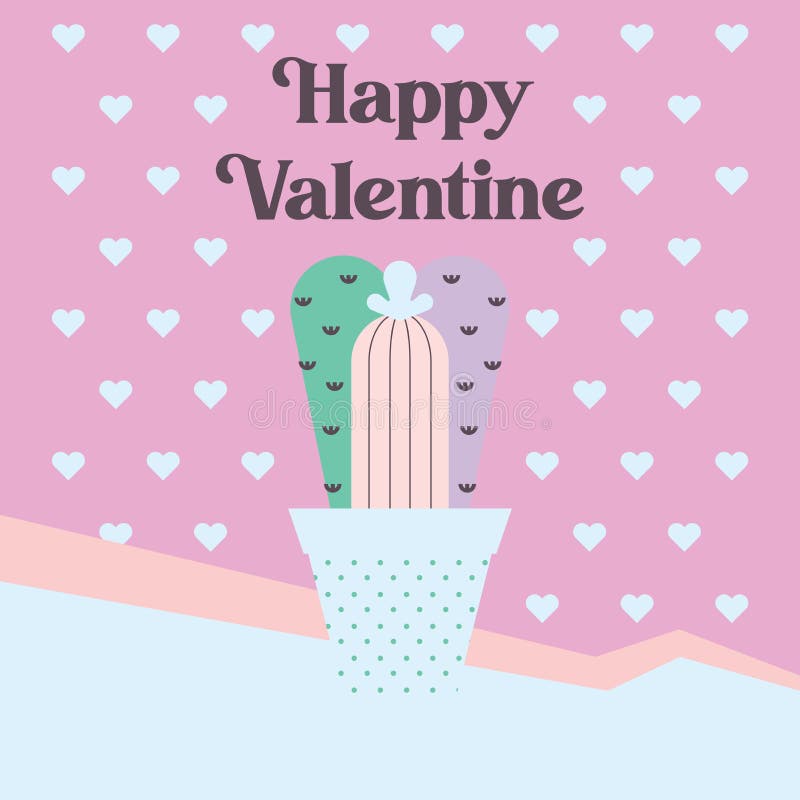 Happy Valentines Day Illustration Stock Illustration - Illustration of ...