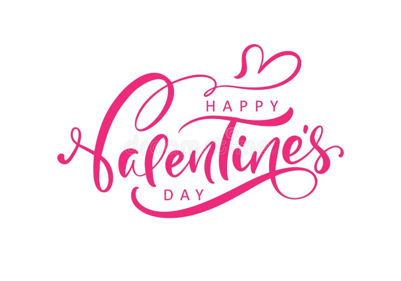 Handwritten Heart Calligraphy Monogram Alphabet Valentine Cursive Font