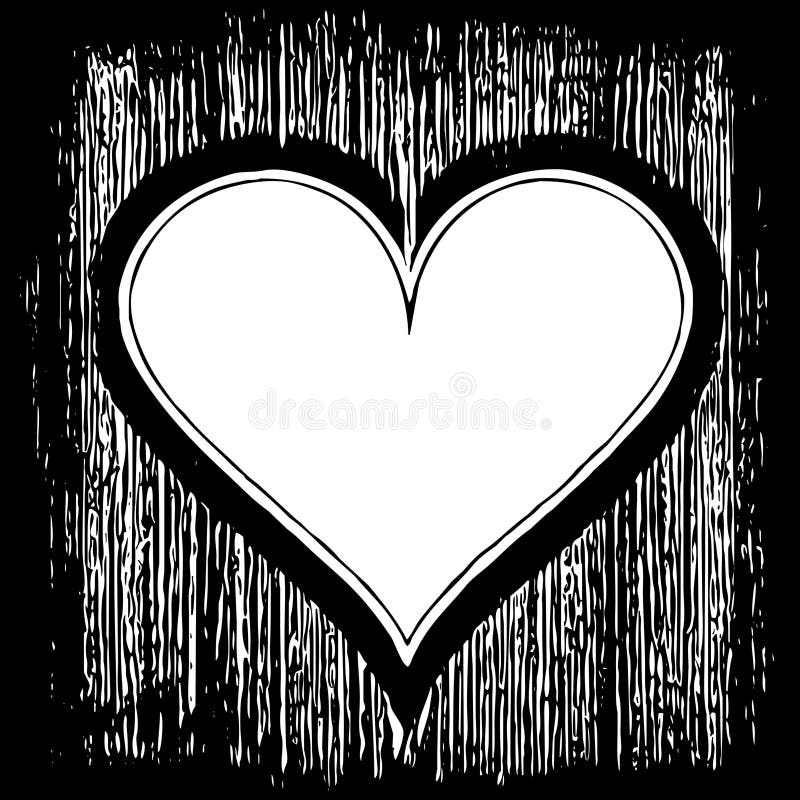 Happy Valentines Card . Vector Graphics . Printable Greeting Card ...