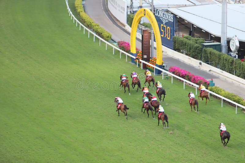 Happy Valley Racecourse Day Time in HK Editorial Stock Image - Image of ...