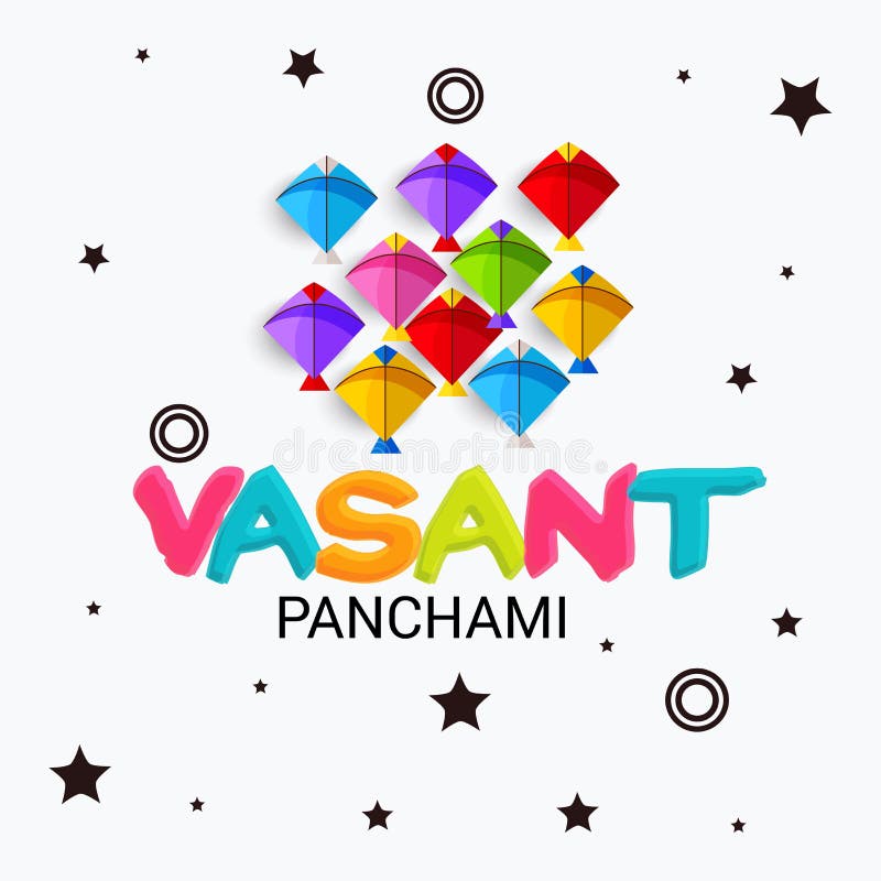 Happy Vasant Panchami. stock illustration. Illustration of editable ...