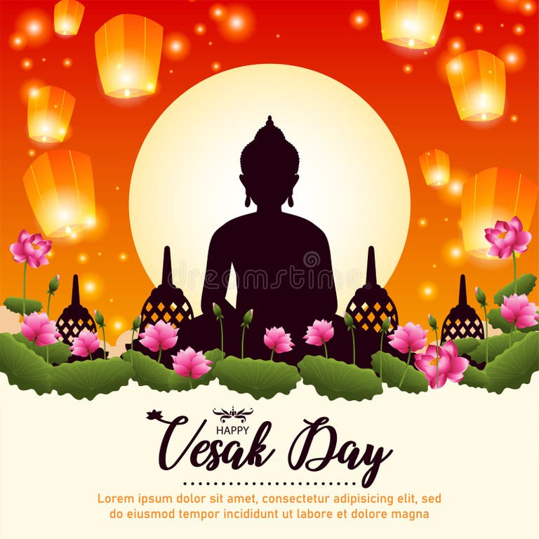Happy Wesak Day Stock Illustrations – 1,782 Happy Wesak Day Stock ...