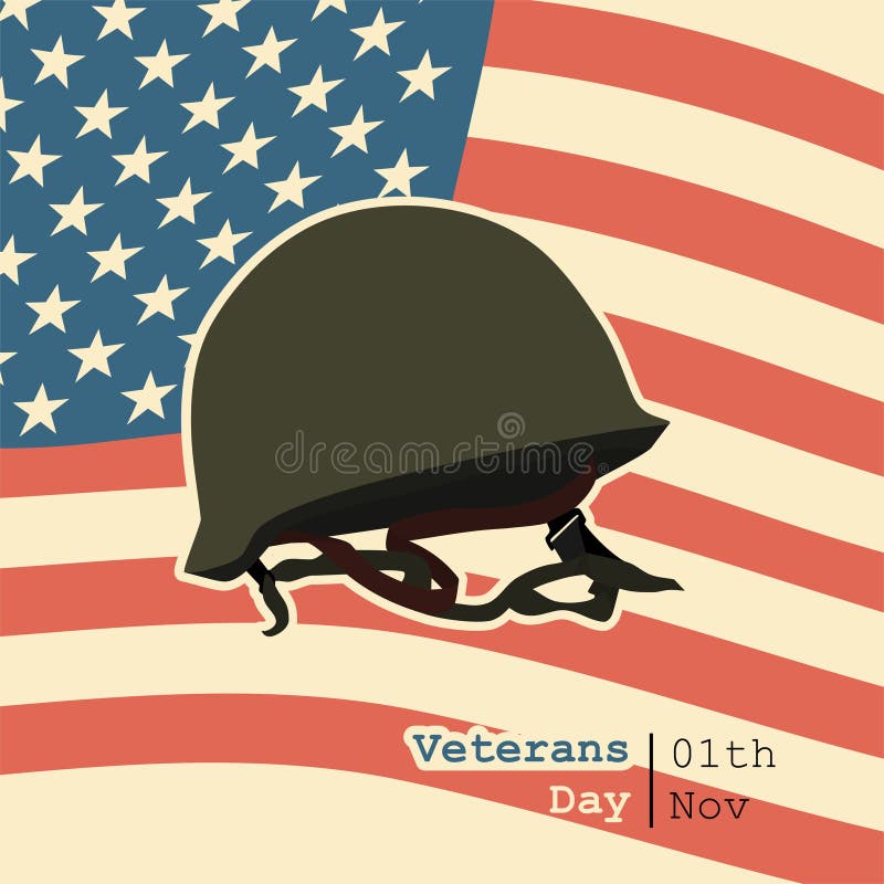 Happy veterans day stock vector. Illustration of force - 162934622