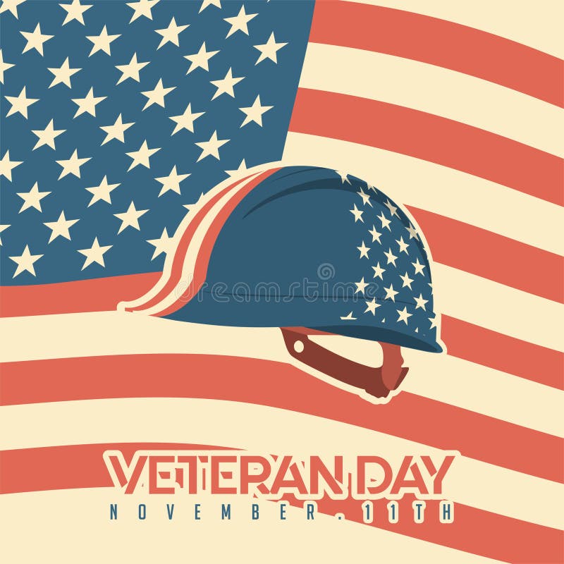 Happy veterans day stock vector. Illustration of force - 162934622