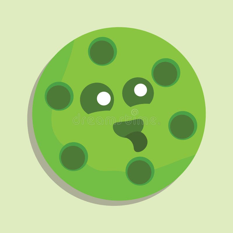 Happy virus cartoon stock vector. Illustration of health - 184407851