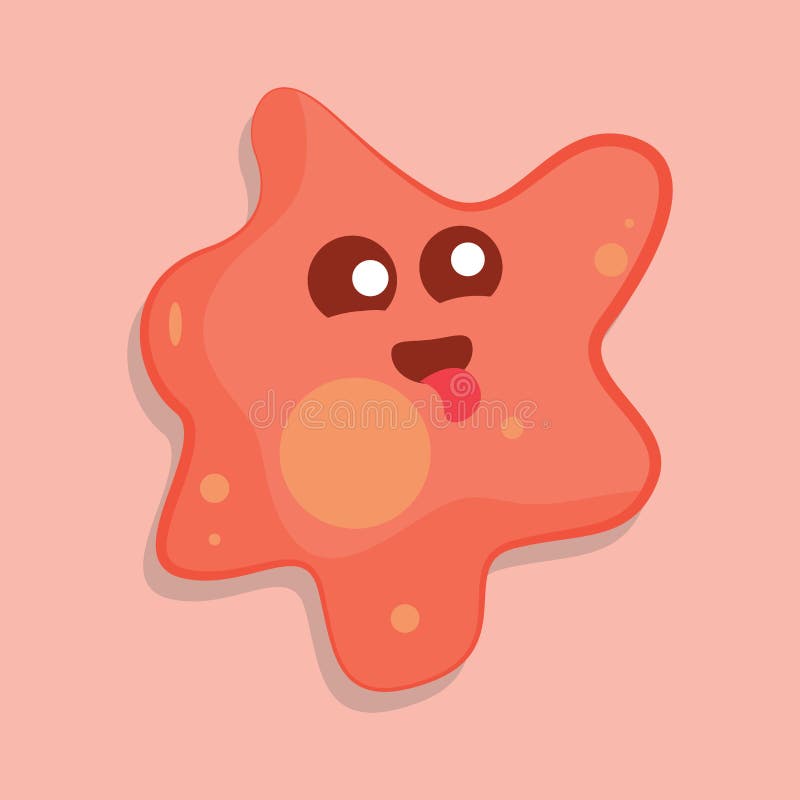 Happy Virus. Good Infection Isolated Stock Vector - Illustration of ...