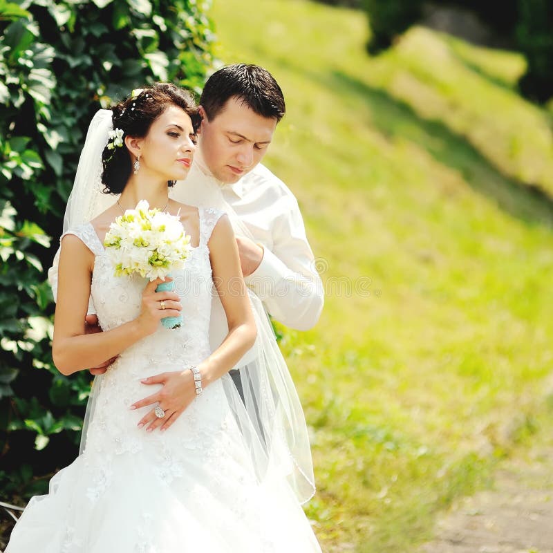 Happy wedding couple stock photo. Image of bonding, happy - 36510874