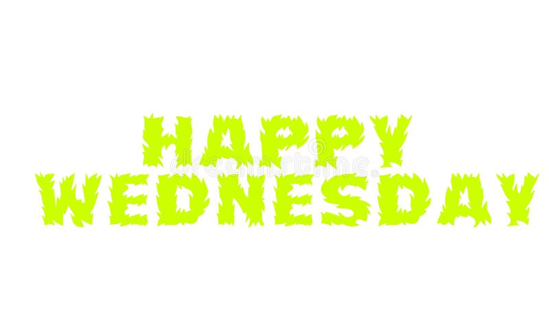 Happy Wednesday background stock illustration. Illustration of ...
