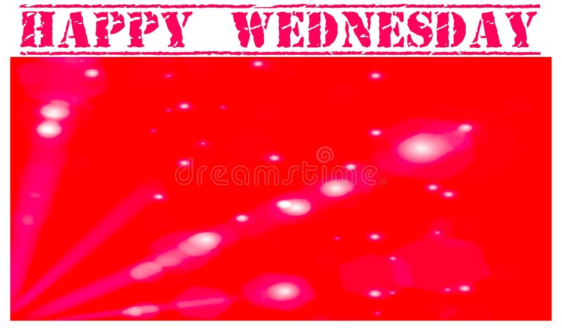 Wednesday. Background with Text Wednesday. Vector Illustration. Day of ...