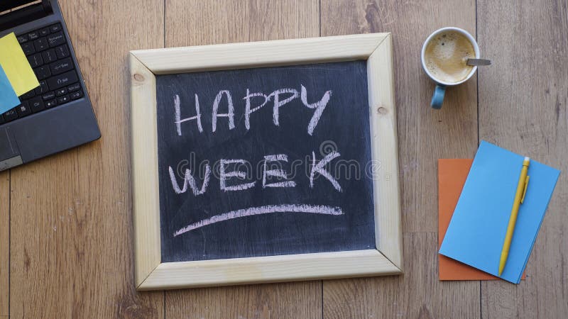Happy week stock image. Image of holiday, great, text - 50459157