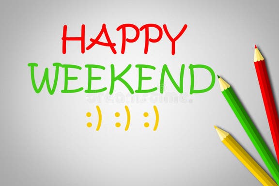 Happy Weekend Stock Illustrations – 56,274 Happy Weekend Stock ...