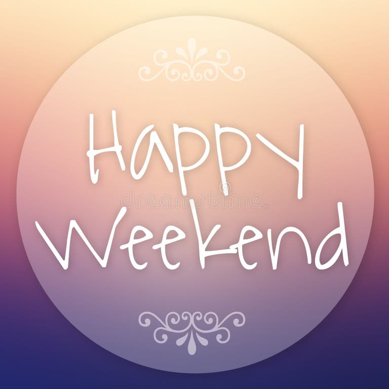 Happy Weekend Stock Illustrations – 55,144 Happy Weekend Stock ...