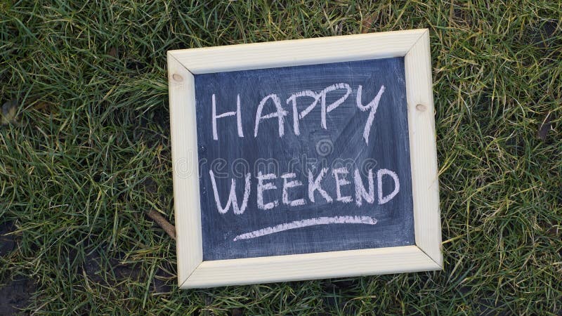 Yes, weekend stock photo. Image of message, notice, heart - 44575604