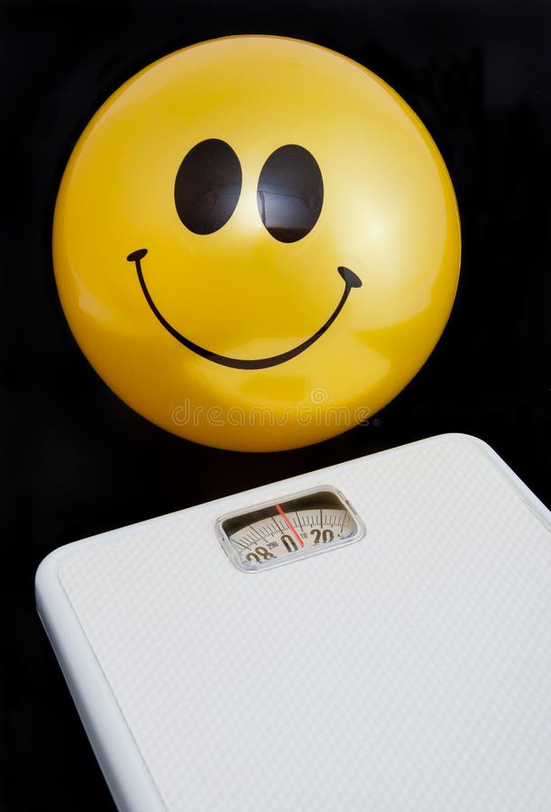 Happy Weight Loss stock image. Image of ball, white, smiley - 34309049