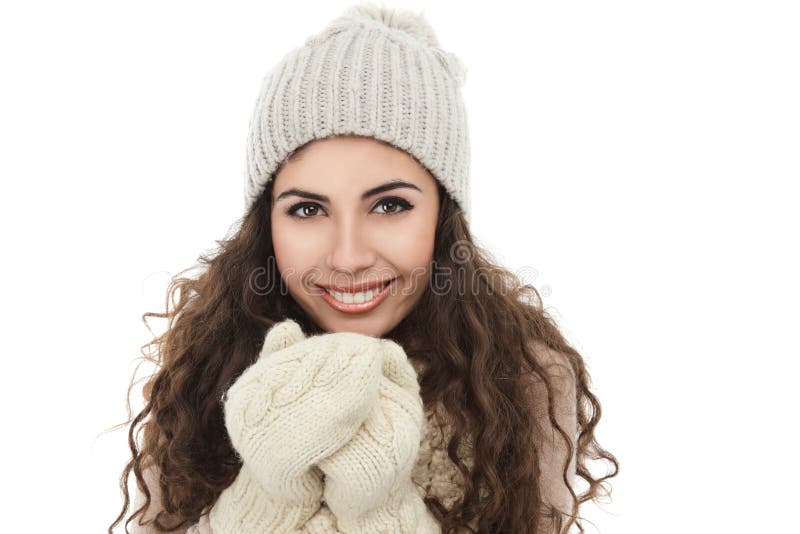 Pin-up girl stock image. Image of snow, glamour, cool - 24192941