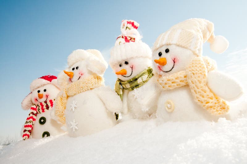 Happy winter team stock photo. Image of space, copy, happiness - 16522738