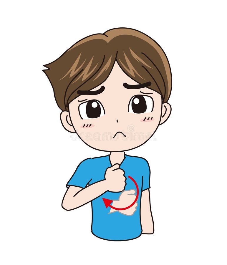 International Sign Language - Sorry Man Stock Vector - Illustration of ...