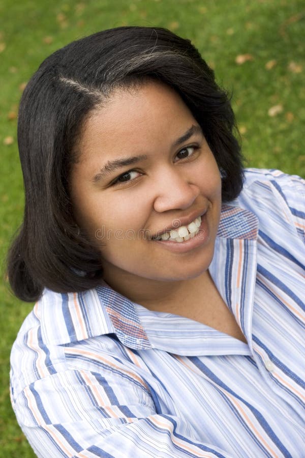 Happy Woman stock image. Image of girl, american, african - 753403