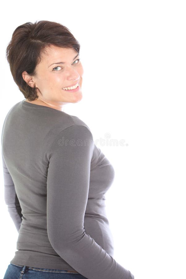 320+ Back isolated looking woman Free Stock Photos - StockFreeImages