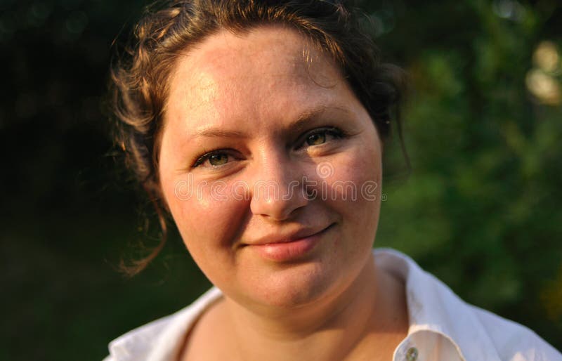 Lady portrait stock photo. Image of adult, brunette, close - 10318636