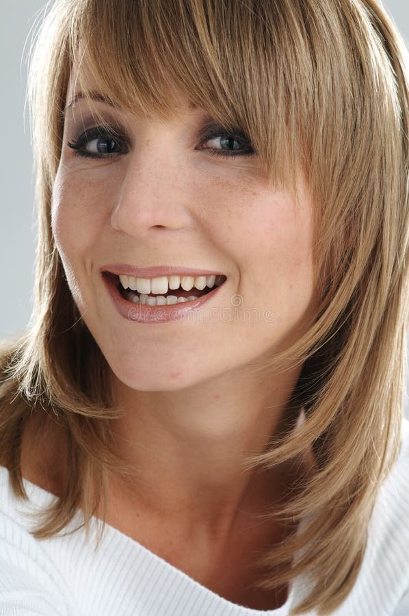 Happy women stock image. Image of face, optimist, attractive - 2840981