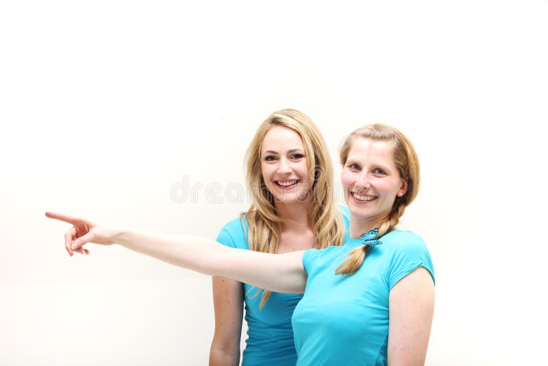 Slender Woman Pointing at the Camera Stock Image - Image of person ...