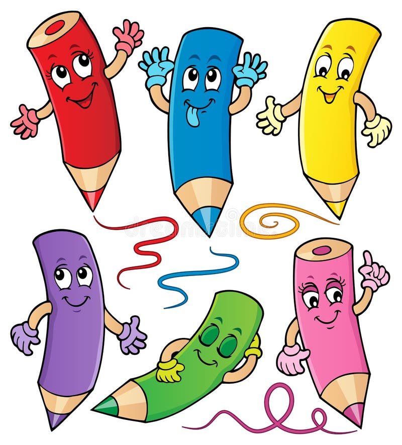 Crayons Clipart Stock Illustrations – 1,294 Crayons Clipart Stock ...