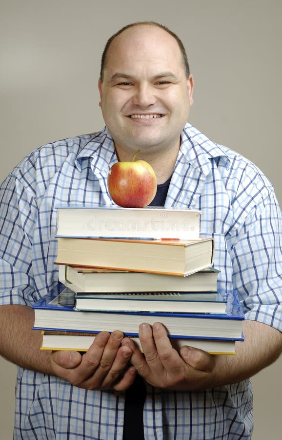 Happy at work stock photo. Image of book, student, smiling - 2494768