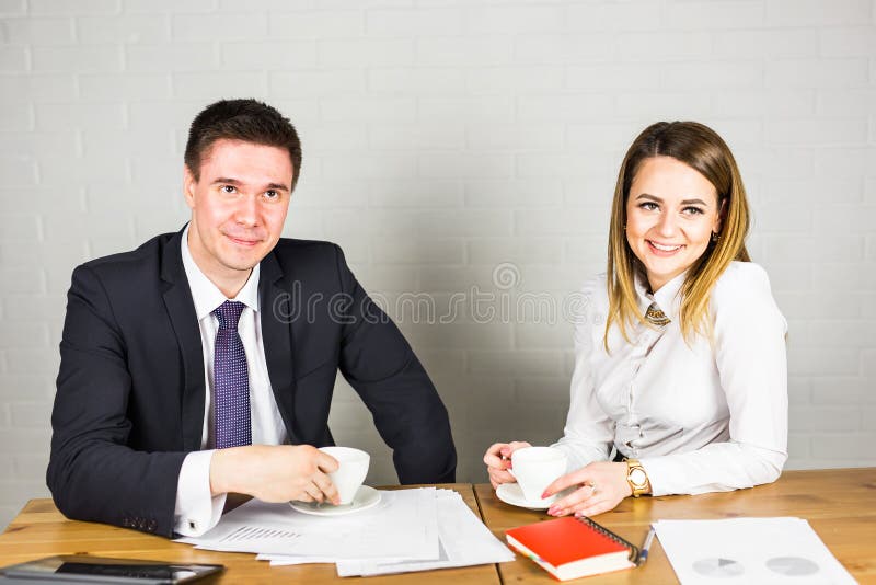 Happy Work Team during Break Time in Office Stock Image - Image of ...