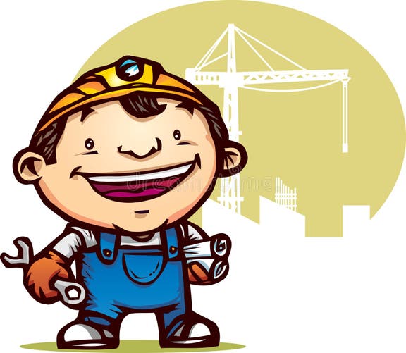 Happy Construction Worker Stock Illustrations – 17,938 Happy ...