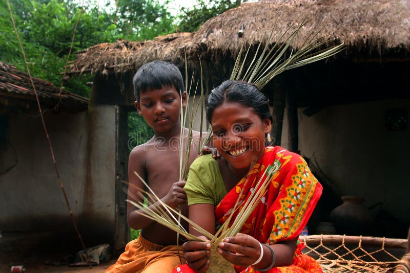 Happy working editorial photography. Image of tribal - 18268627