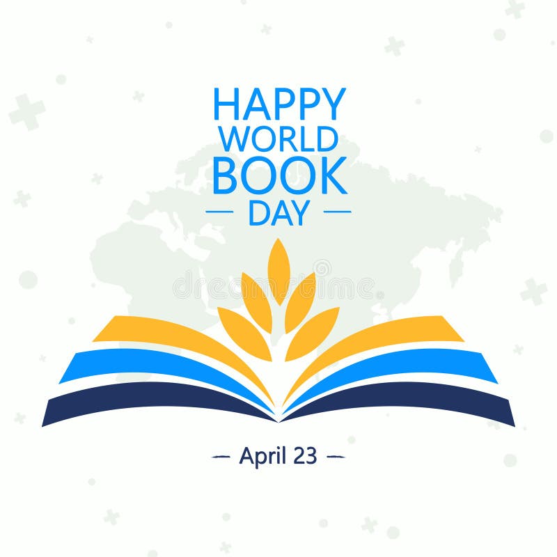 Happy World Book Day with Text Effect Stock Illustration - Illustration ...