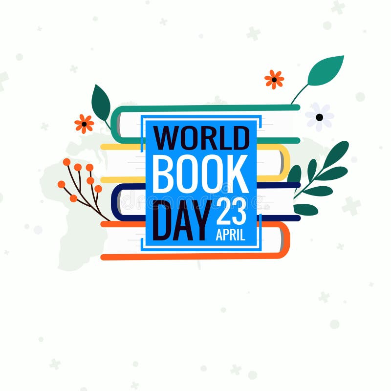 Happy World Book Day with Text Effect Stock Illustration - Illustration ...