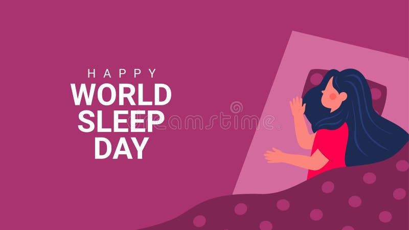 Happy World Sleep Day Background Template Vector Stock Vector ...
