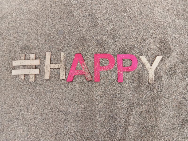 Be Happy Written in Graffiti Style Stock Photo - Image of creative ...