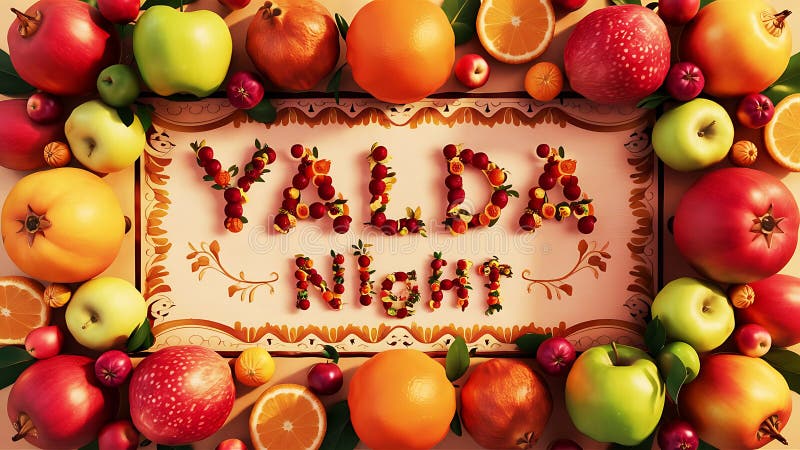 Happy Yalda Night Design Illustration Photos Stock Vector ...