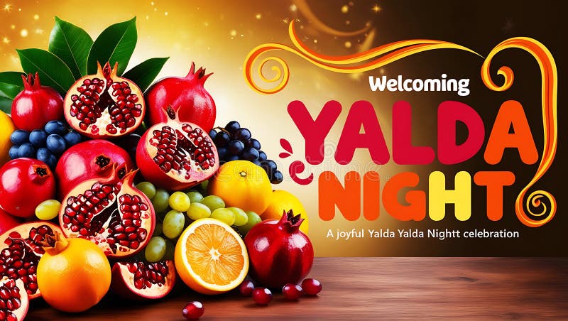 Happy Yalda Night Design Illustration Photos Stock Vector ...