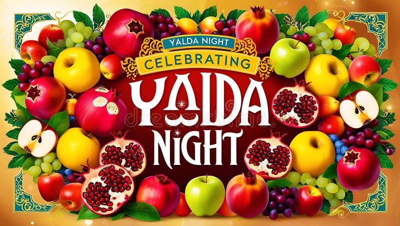 Happy Yalda Night Design Illustration Photos Stock Vector ...