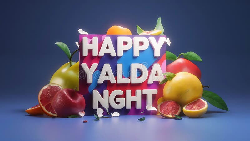 Happy Yalda Night Design Illustration Photos Stock Illustration ...
