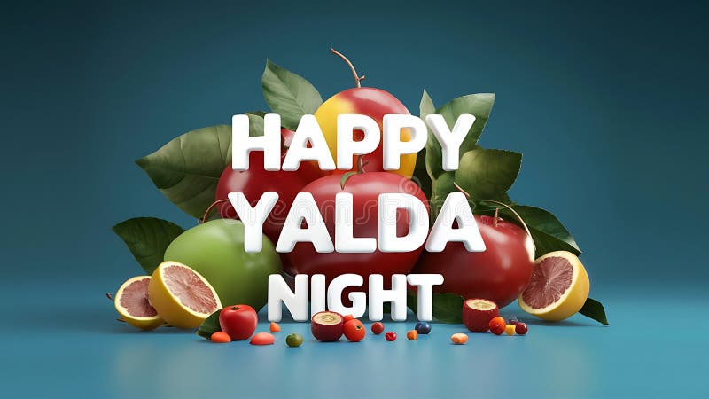 Happy Yalda Night Design Illustration Photos Stock Illustration ...