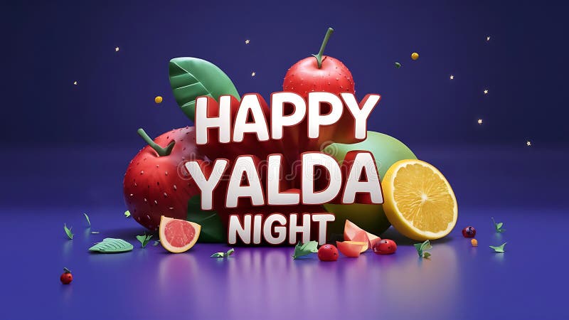 Happy Yalda Night Design Illustration Photos Stock Illustration ...