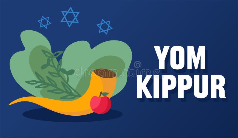 Happy Yom Kippur To All Jews Stock Vector - Illustration of diagram ...