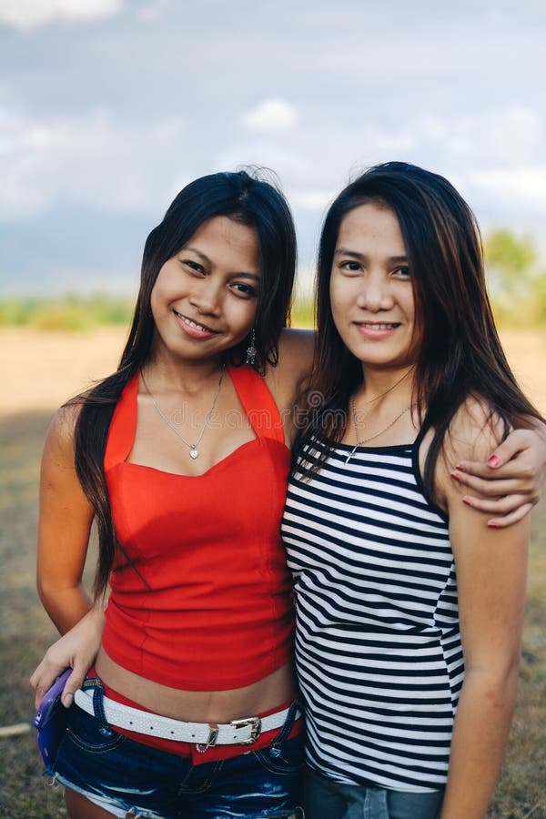 Happy Young Asian People Friendship Stock Photo - Image of bonding ...