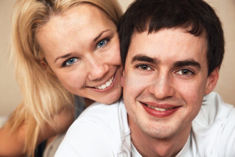 Happy young couple stock image. Image of male, leisure - 12622835