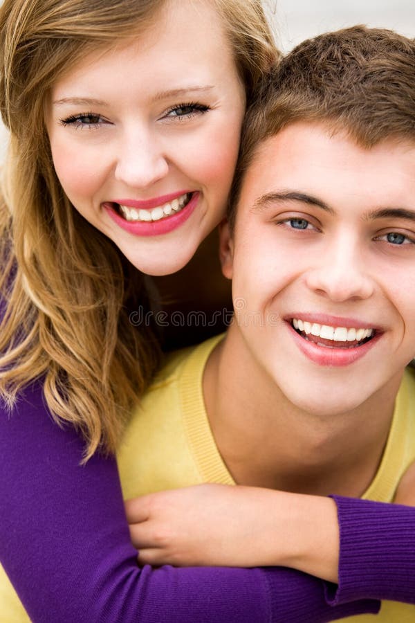 Happy young couple stock photo. Image of couple, together - 16036122