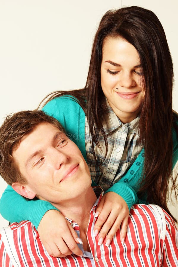 Happy young couple stock photo. Image of caucasian, handsome - 17506886