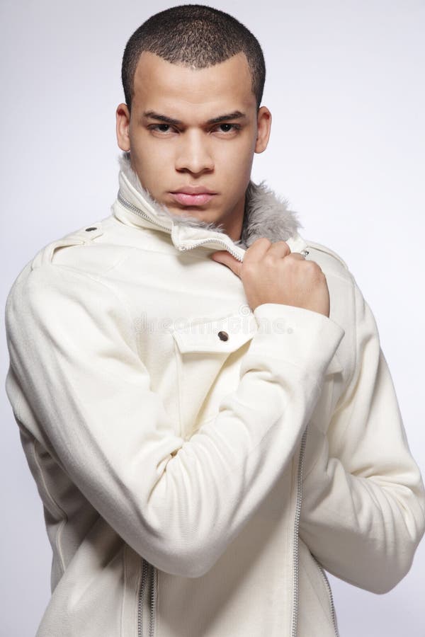 Happy Young Fashion Male Model. Stock Image - Image of look, attractive ...