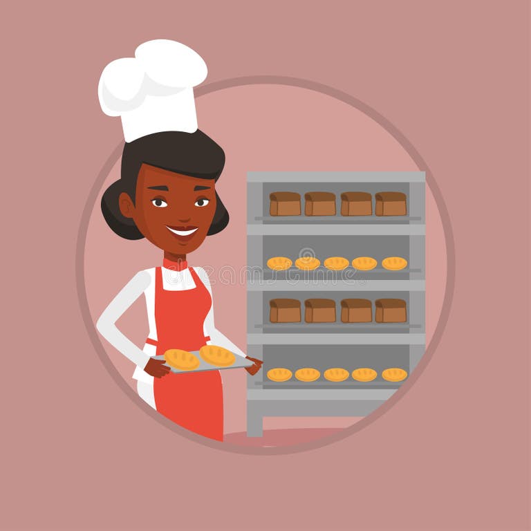African American Baker Stock Illustrations 253 African American Baker