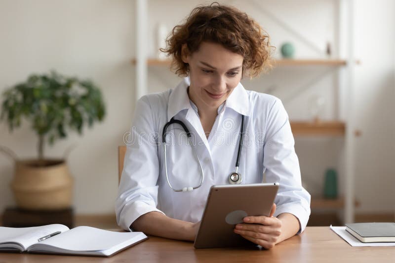 Female General Practitioner Stock Image - Image of ovaries, vagina ...