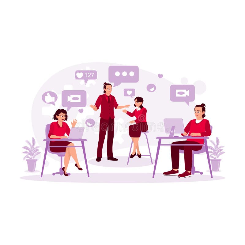 Happy Content Creator Stock Illustrations – 546 Happy Content Creator ...